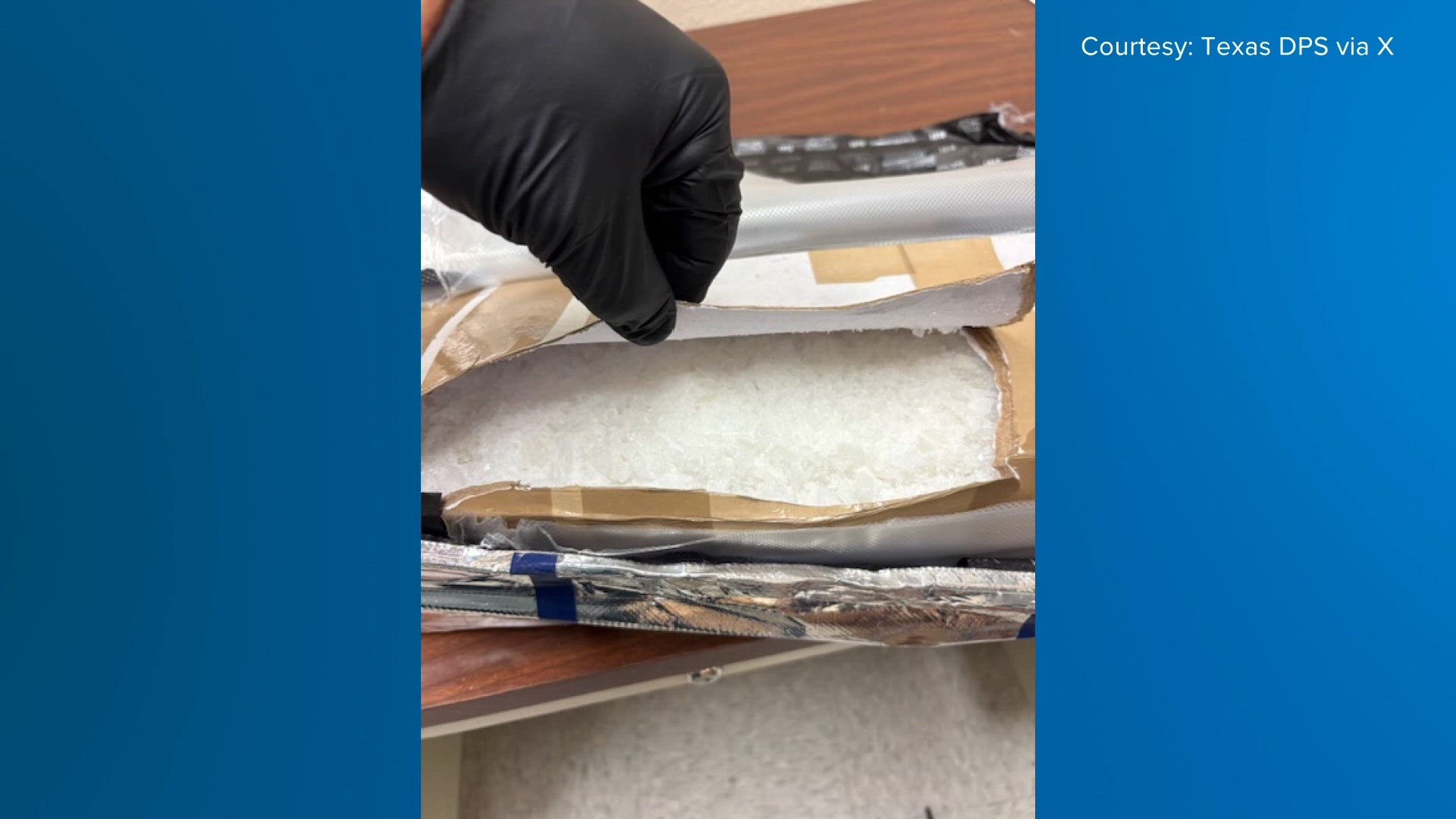 Texas woman charged after 500 pounds of meth found in traffic stop