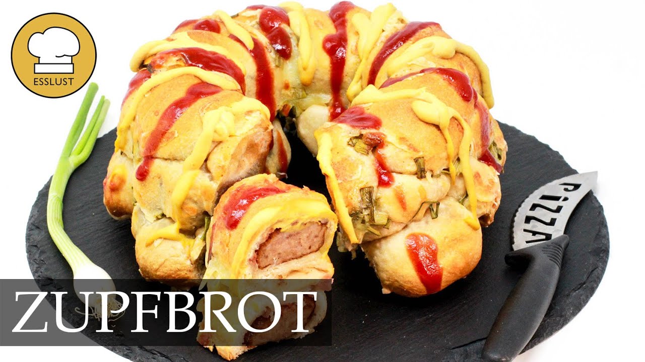 Cheeseburger monkey bread - originelles Zupfbrot für die Party