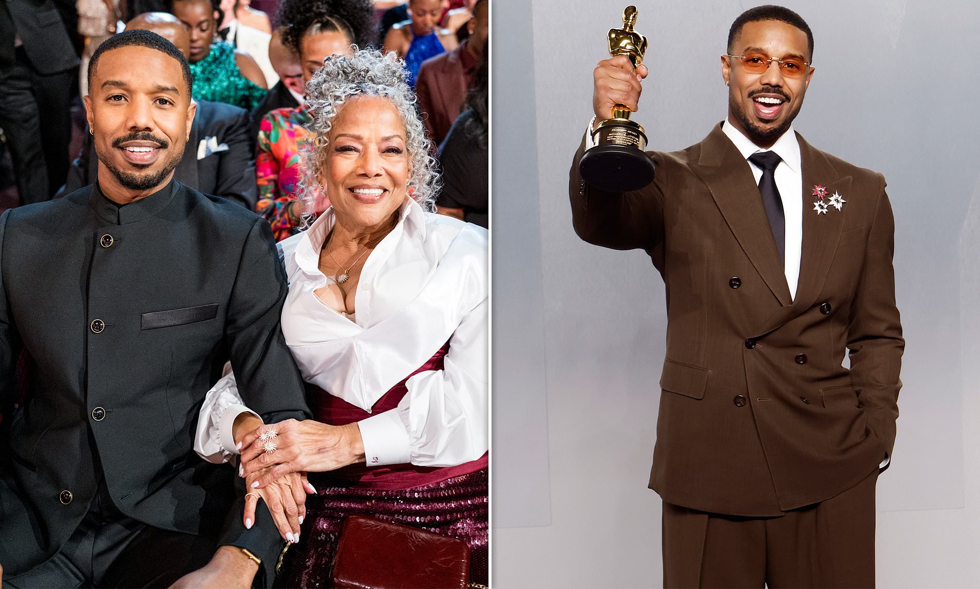 How Michael B Jordan's mum Donna led him to Oscars greatness after he ...