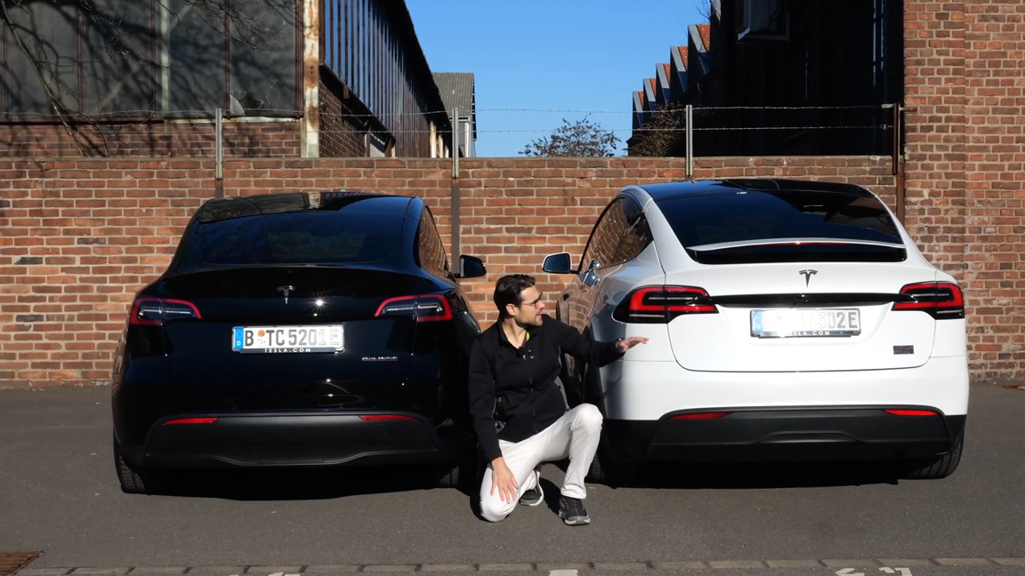 Tesla Model Y vs Model X Plaid quick comparison