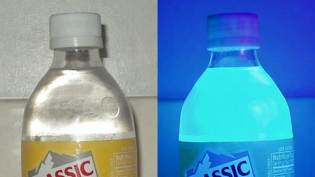 The blue-glow organic purity test