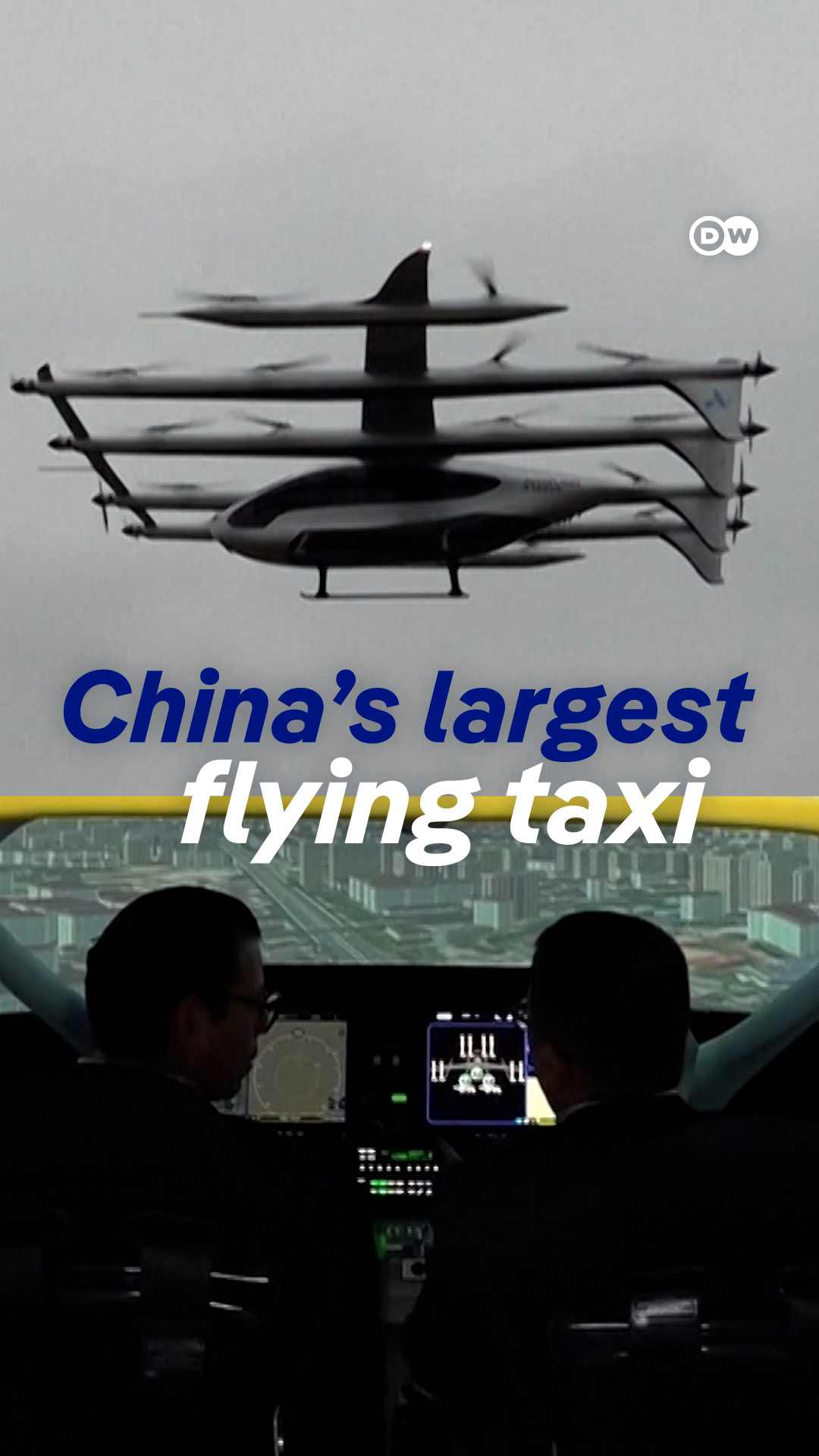 China’s largest flying taxi