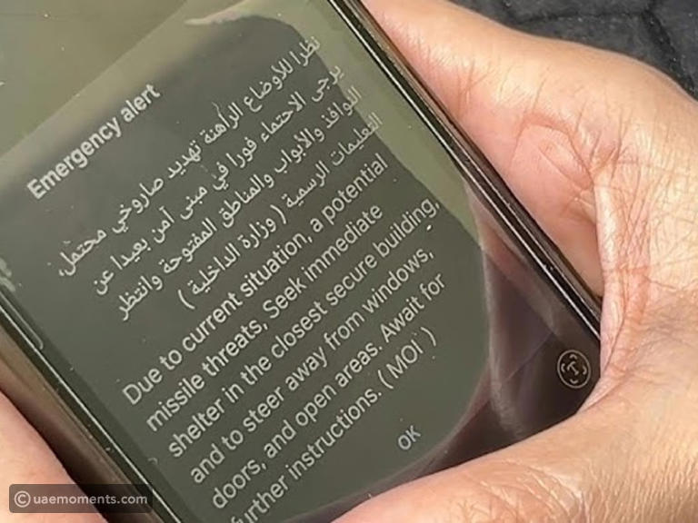 Got an emergency alert? Here’s exactly what Dubai says you should do next