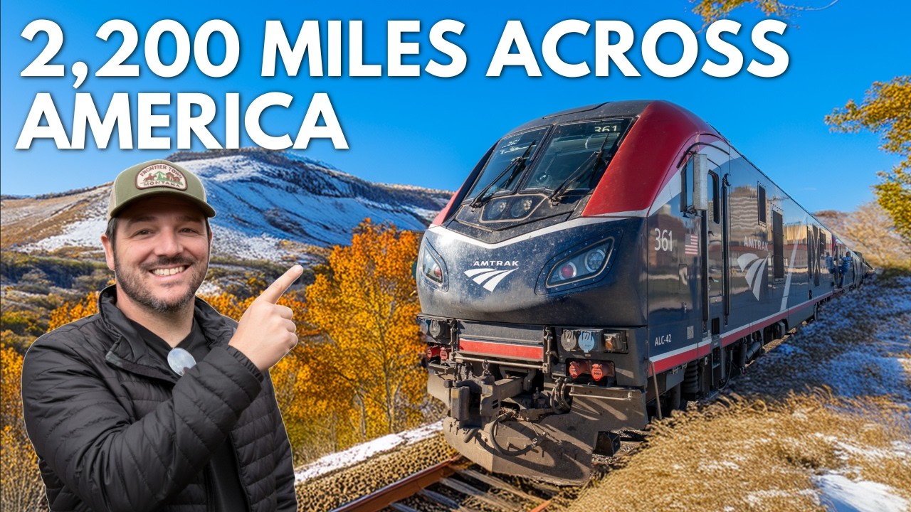 46 hours from Seattle to Chicago on Amtrak's Empire Builder train