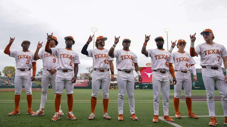 TV, streaming information for No. 2 Texas baseball vs Incarnate Word