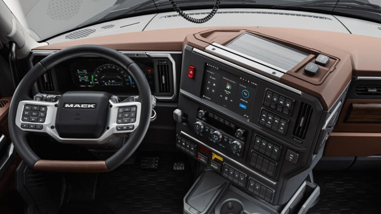 See inside Mack's new next-gen Keystone semi-truck