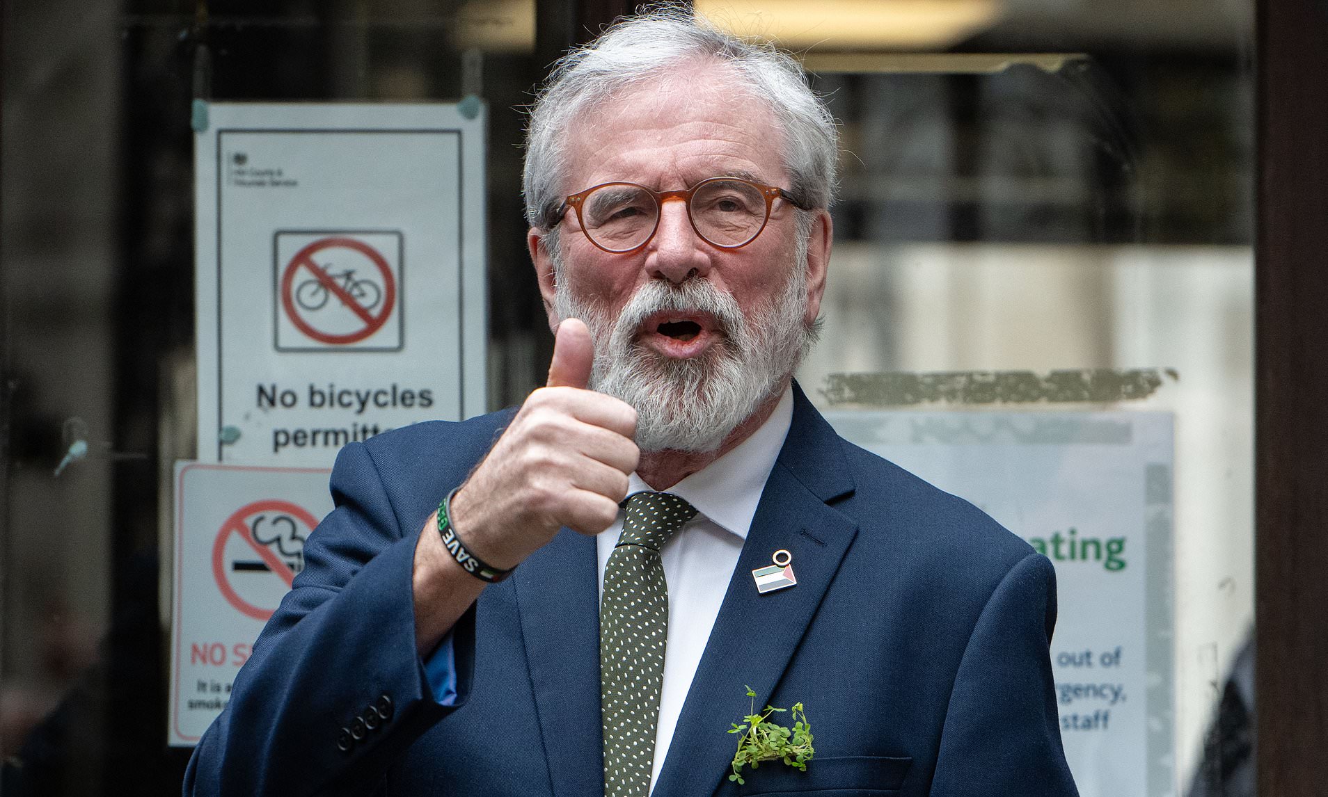 Gerry Adams accused of 'rewriting history' as he denies IRA membership ...