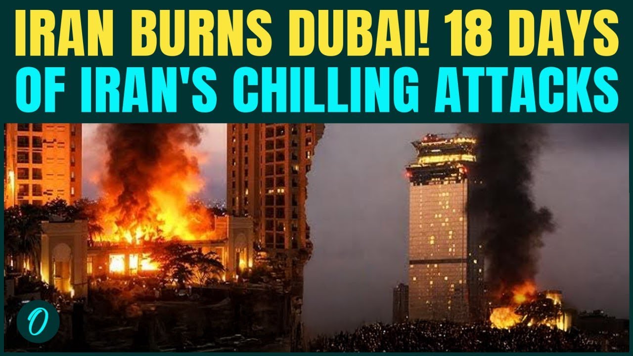 Raw footage: Iran’s Shahed drones bomb Dubai - chilling attacks in 18 ...