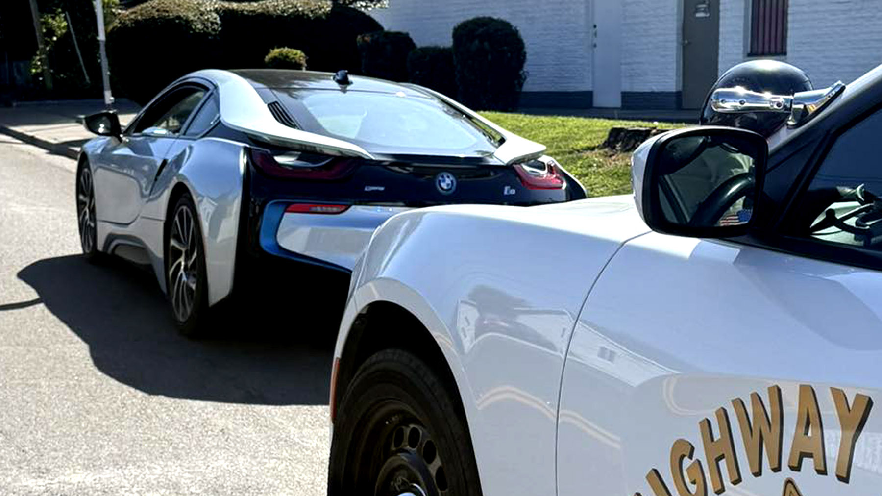 Teen finds out what happens when CHP clocks your BMW i8 at 130 mph