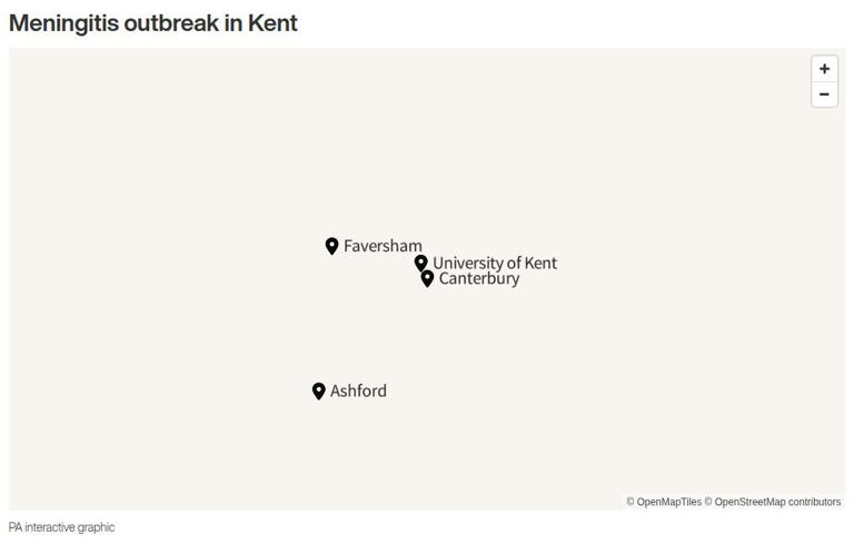 Meningitis cases rise to 27 in Kent outbreak