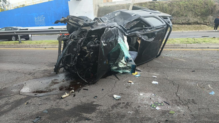 Fuerte siniestro de tránsito en la Ruta Viva provocó gran congestión ...
