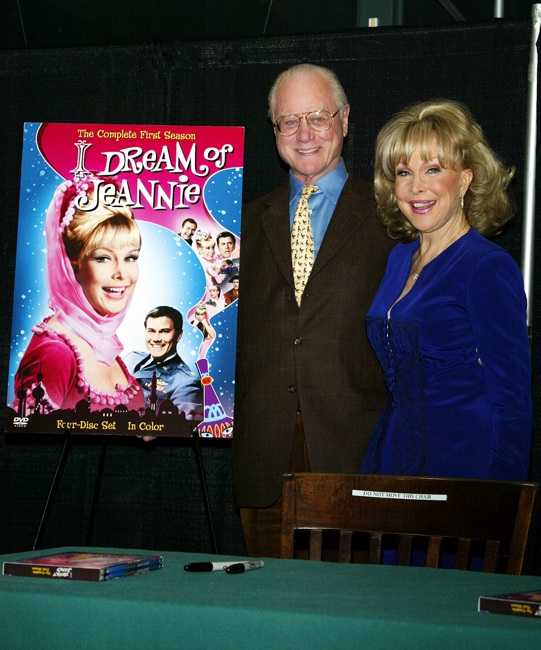 TV icons Morgan Fairchild and Barbara Eden meet up while honoring late ...