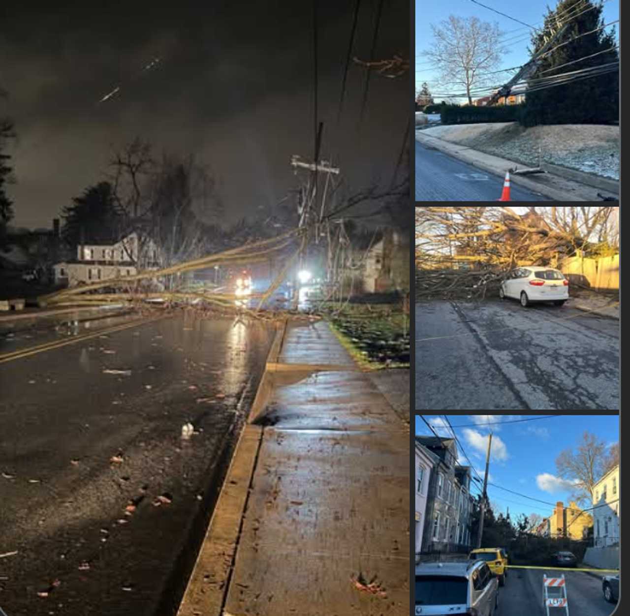 25K customers without power after severe PA storms