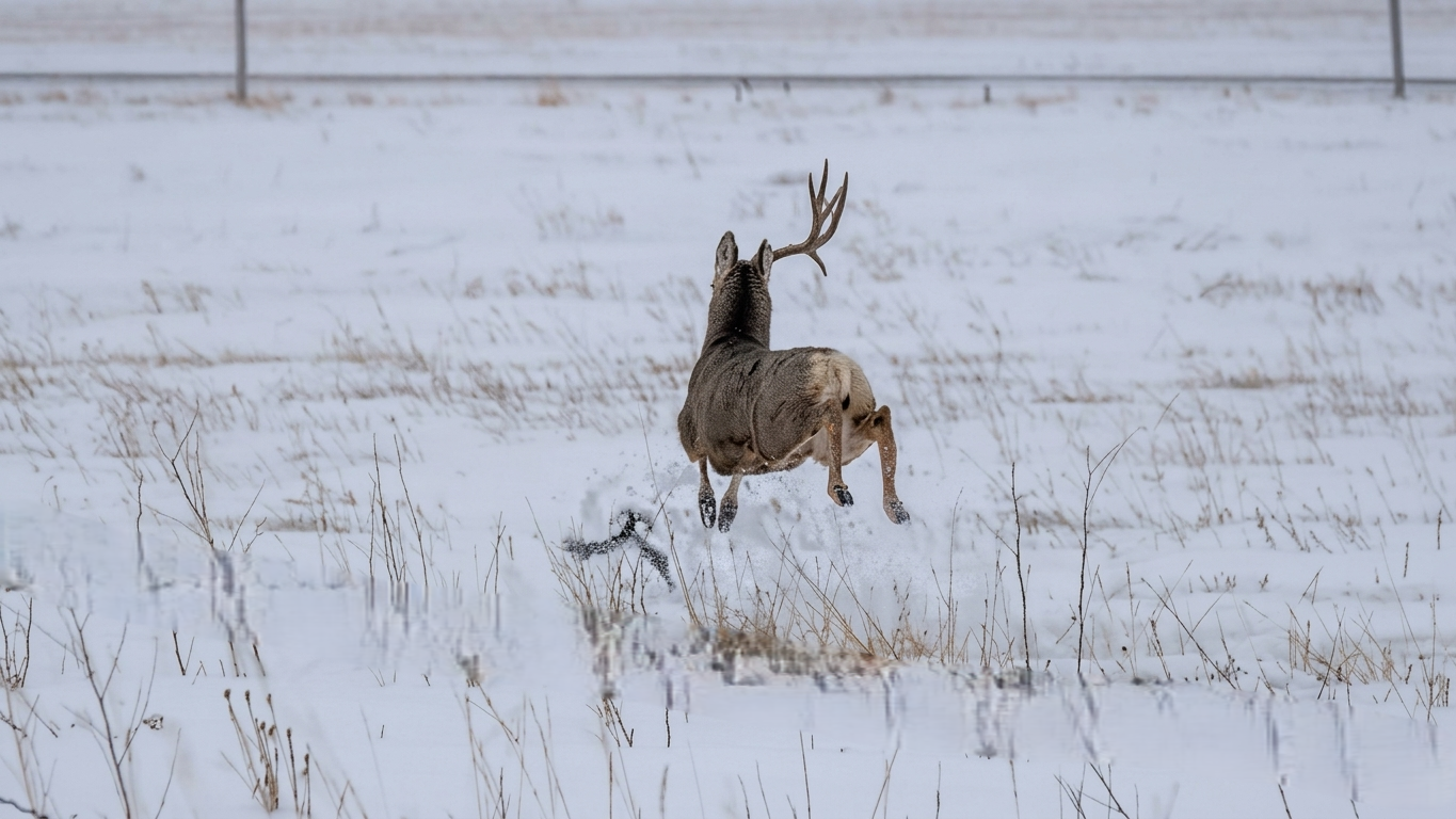 Watch what happens when a deer loses its antlers