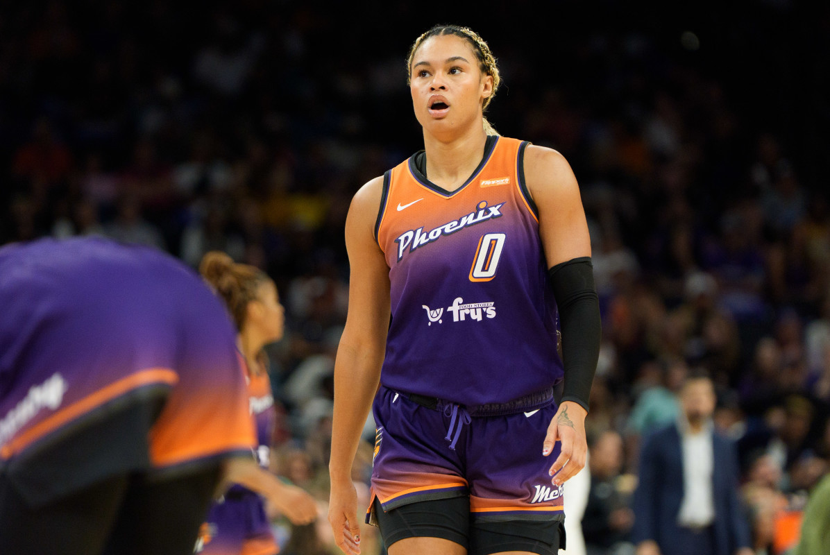 WNBA star Satou Sabally promotes alopecia awareness with shaved head photos