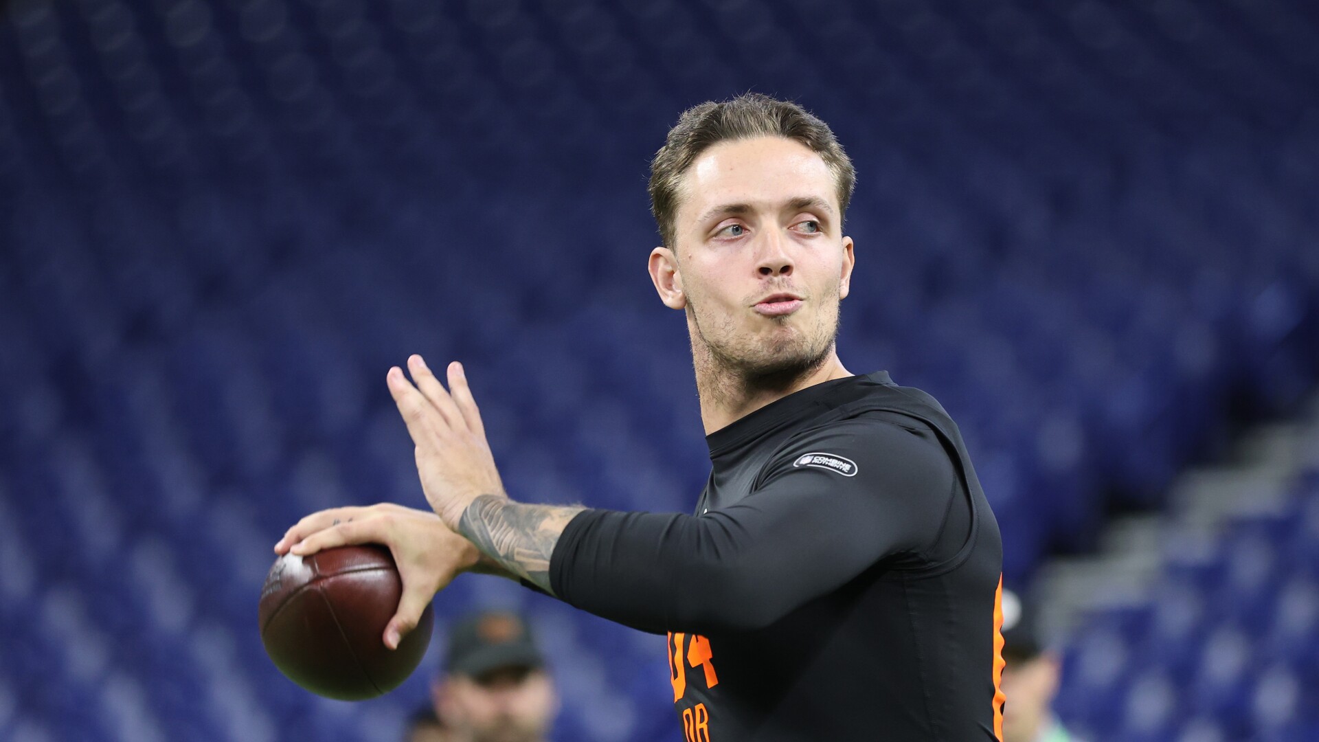 Carson Beck in Pittsburgh for a top-30 visit with the Steelers