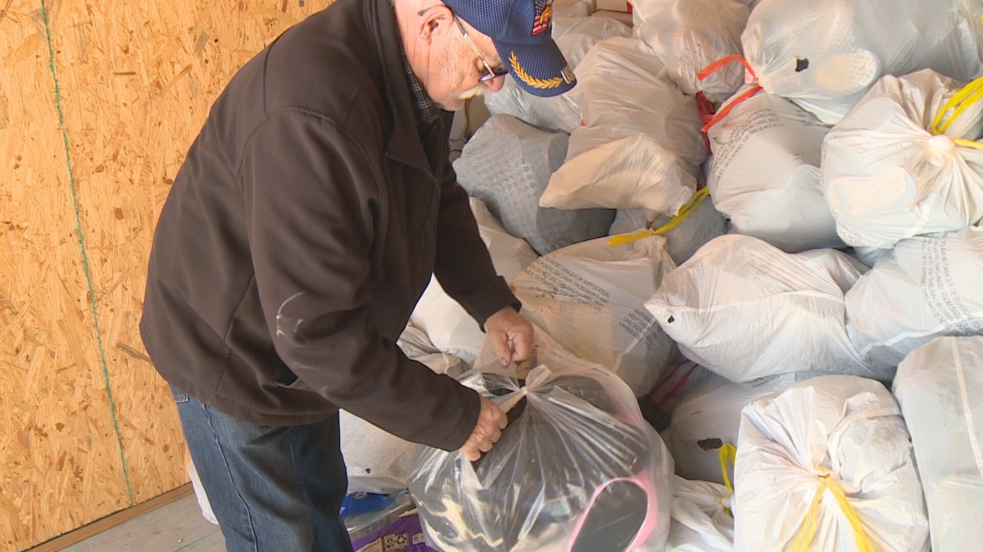 Sparta man sets new goal in shoe collecting mission