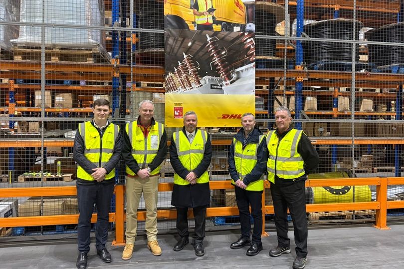 Airdrie and Shotts MP visits DHL’s logistics facility at Eurocentral
