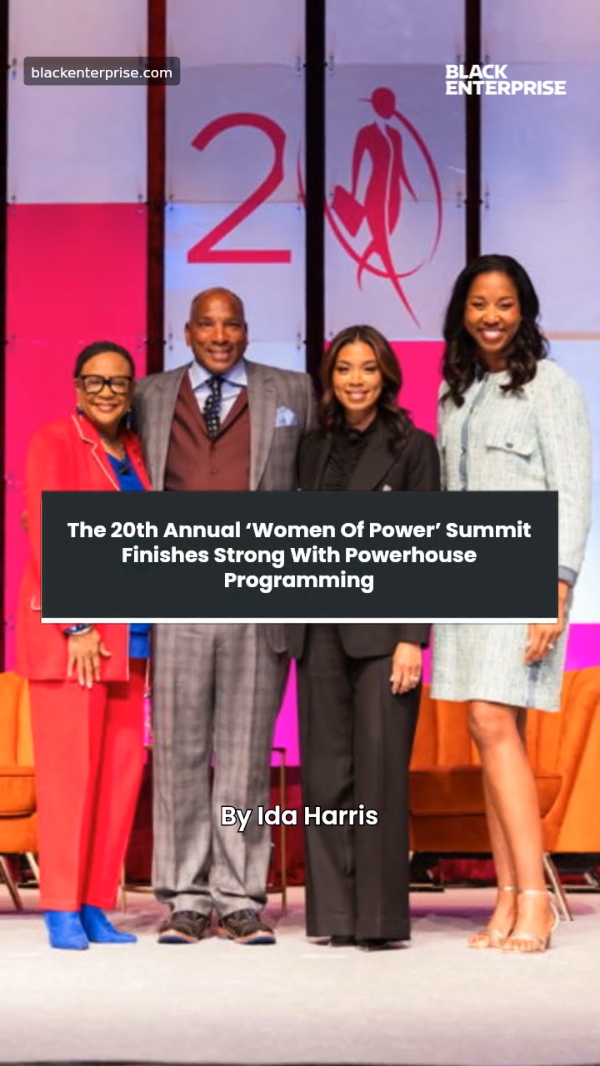 The 20th annual 'Women of Power' summit finishes strong with powerhouse ...