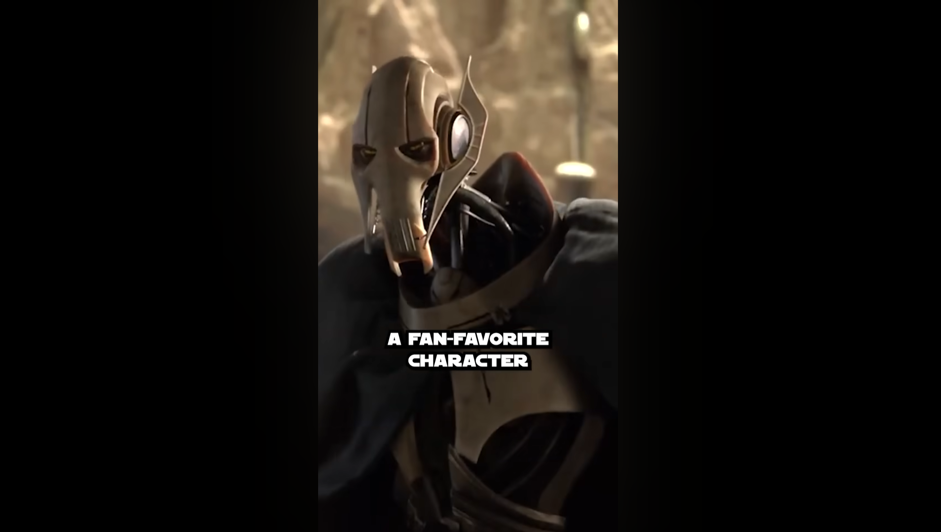 This is how Grievous lost his original body