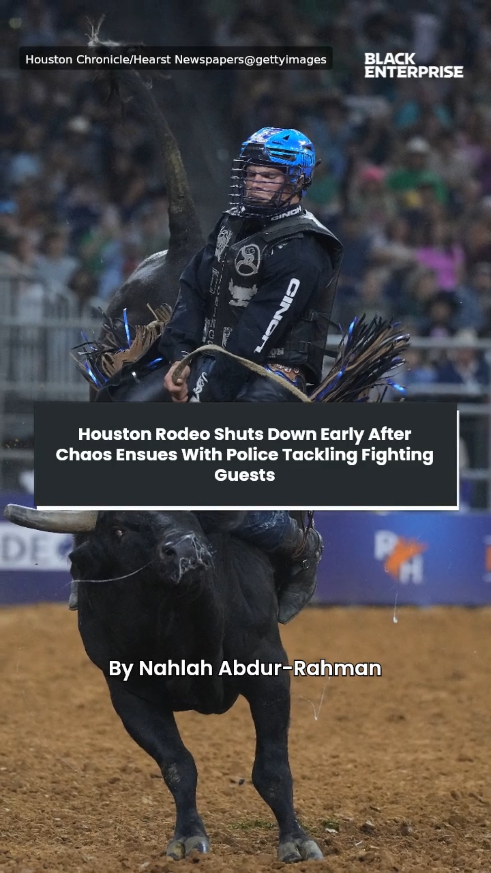 Houston Rodeo shuts down early after chaos ensues with police tackling ...