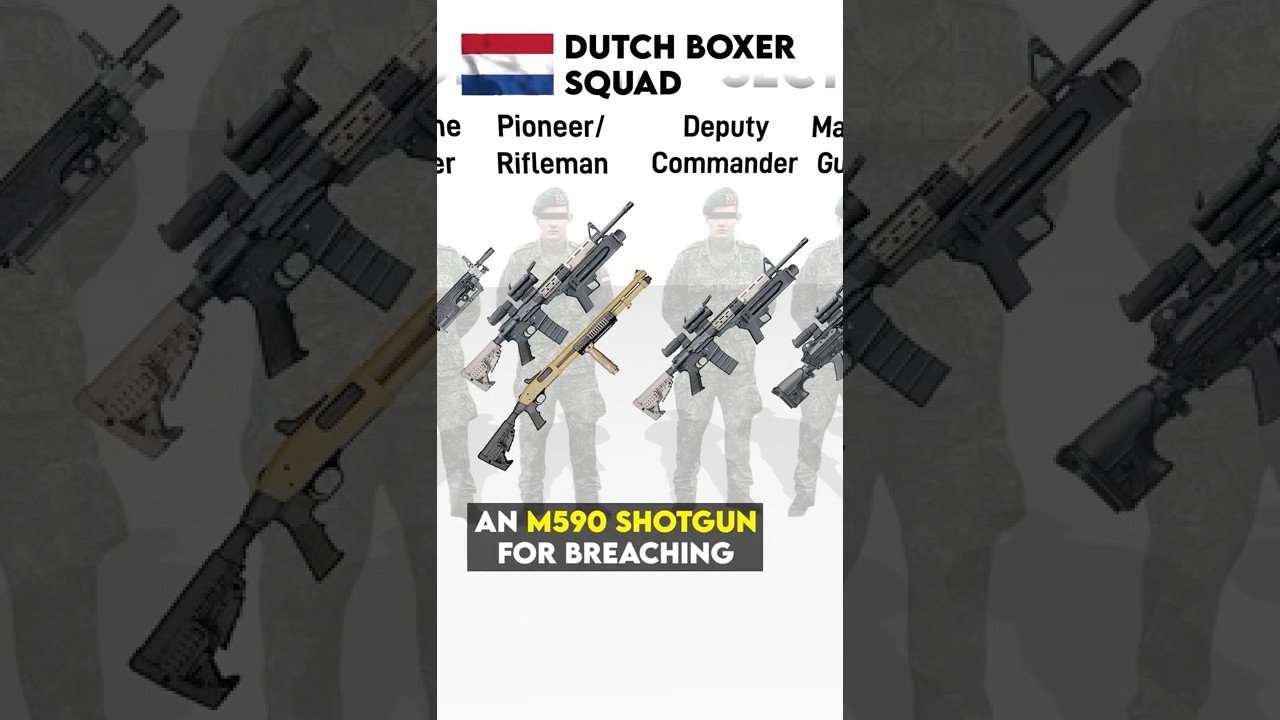 Dutch boxer infantry squad loadout