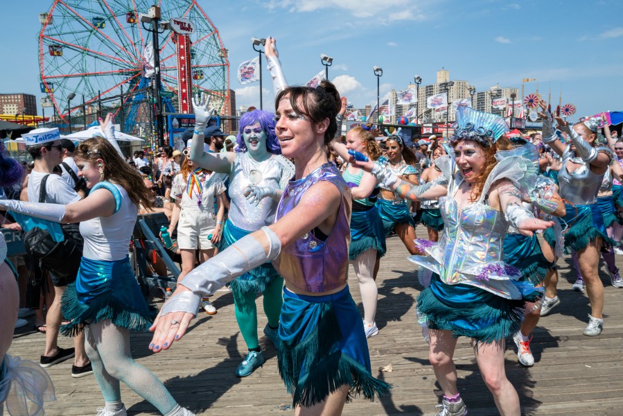 First day of spring brings visitors to Coney Island