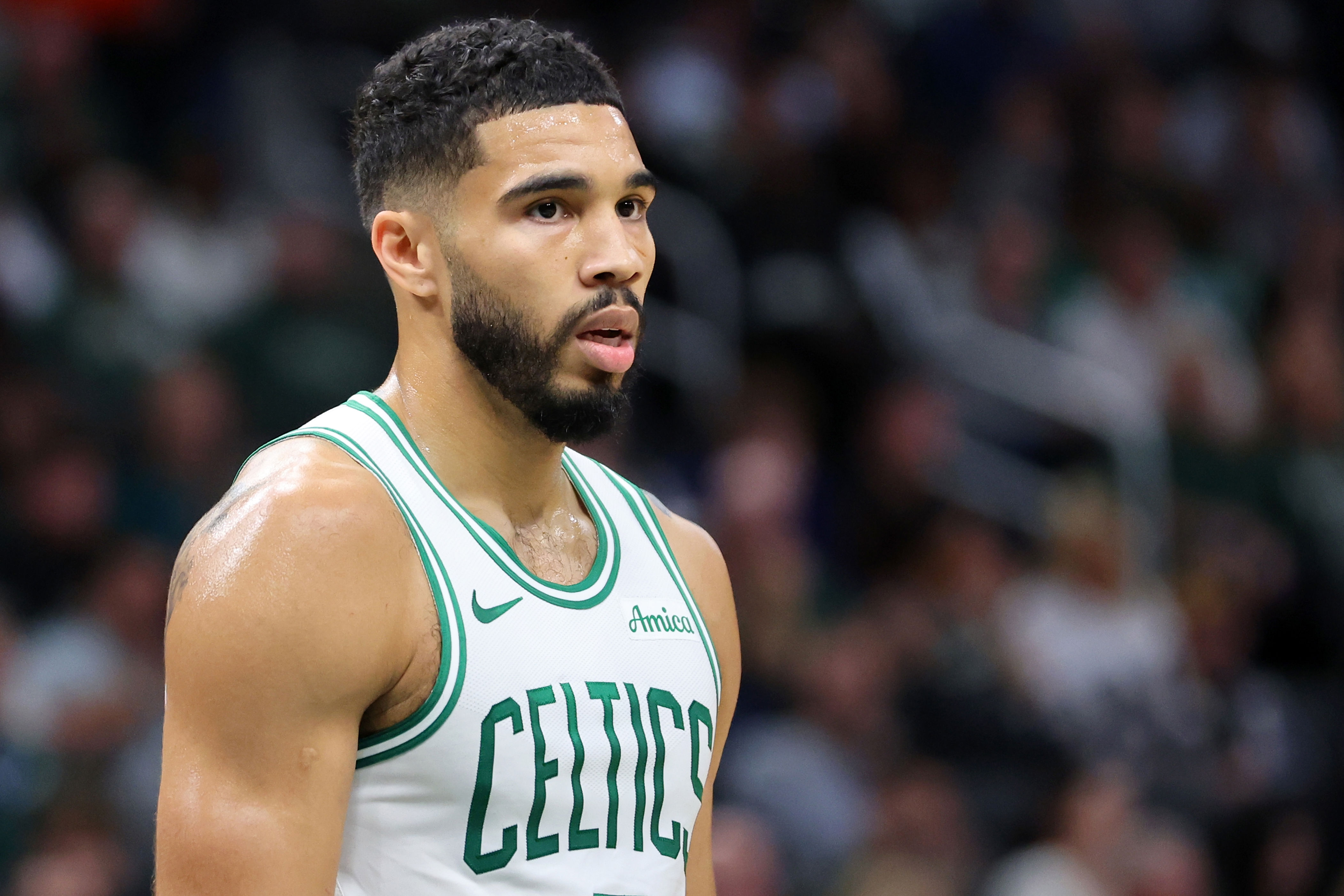 NBA star Jayson Tatum made history in Warriors-Celtics game