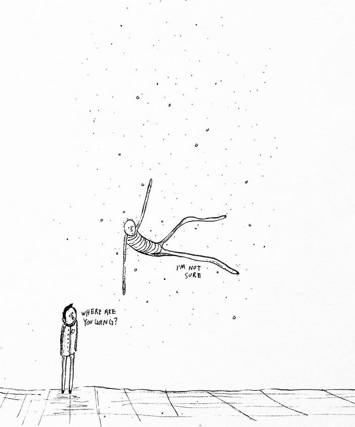 20 people draw their dreams and others offer their explanations