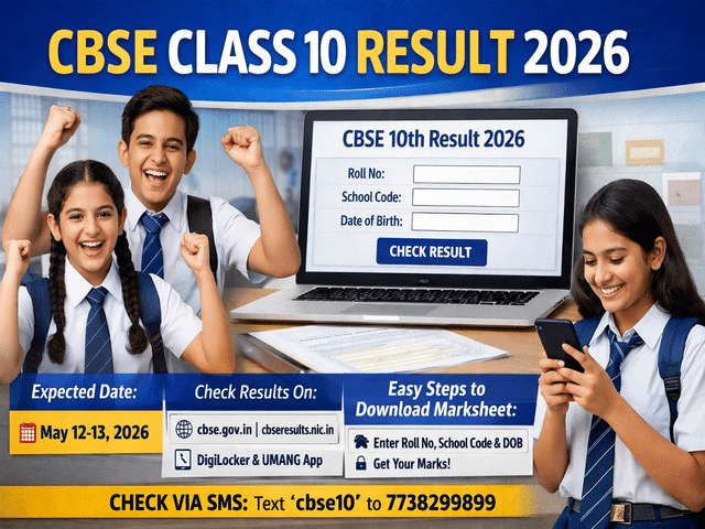 CBSE class 10 result 2026: Expected release date, official websites ...