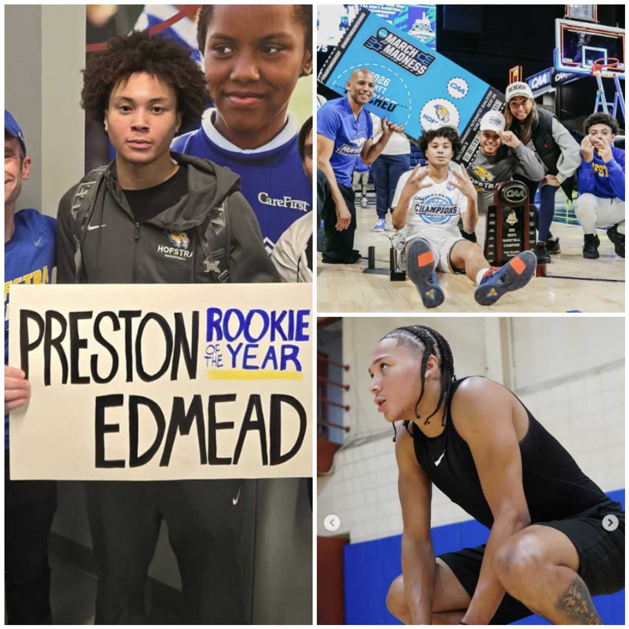 Preston Edmead leads Hofstra into March Madness