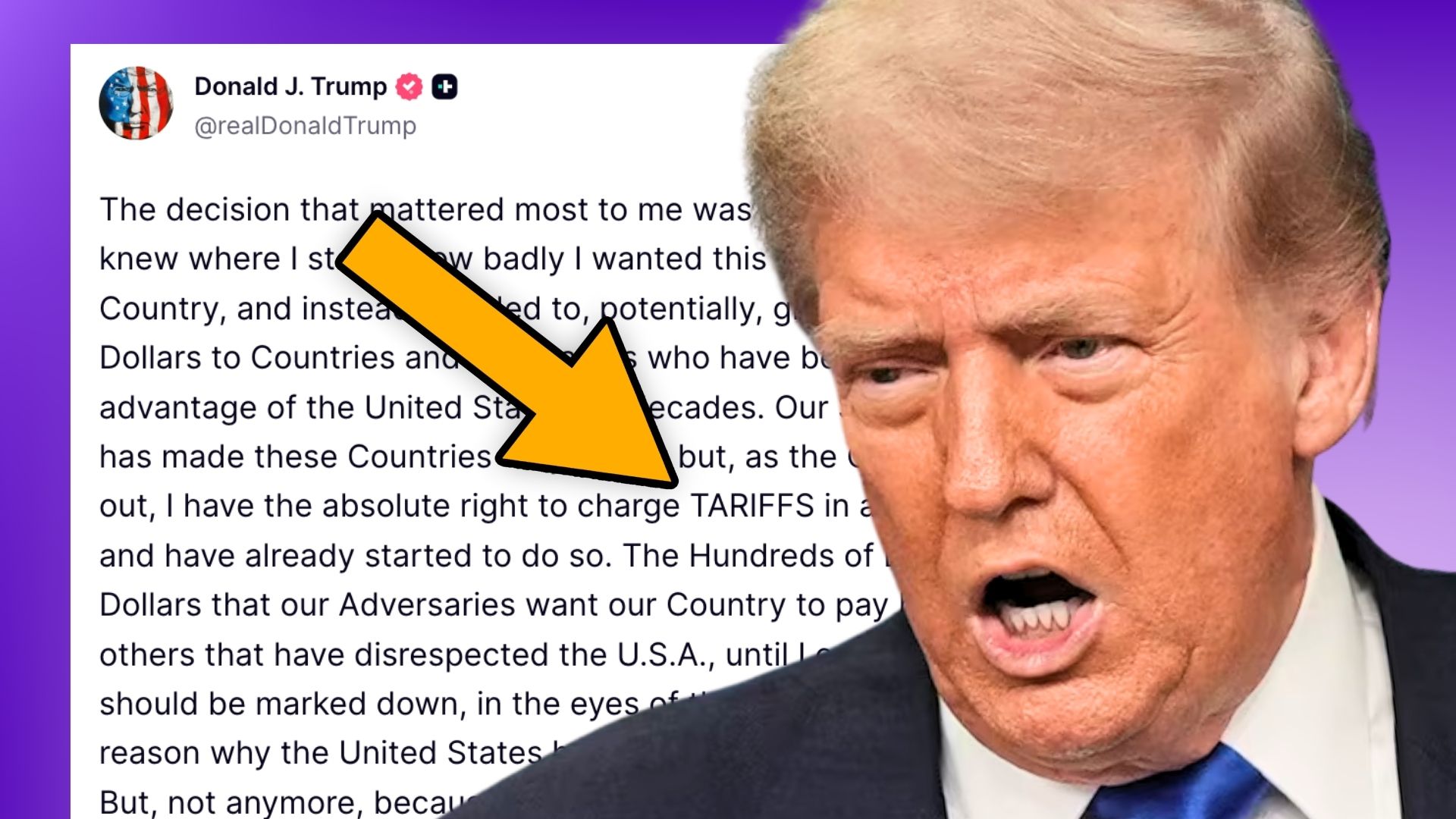 Trump posts lengthy attack on the Supreme Court