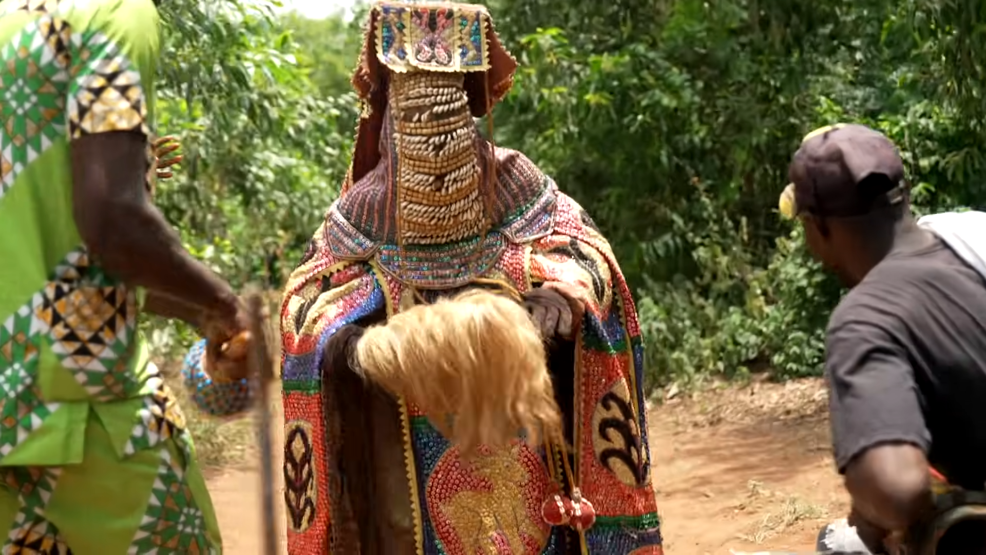 Run. Run. Run. Chased by a voodoo spirit in Benin