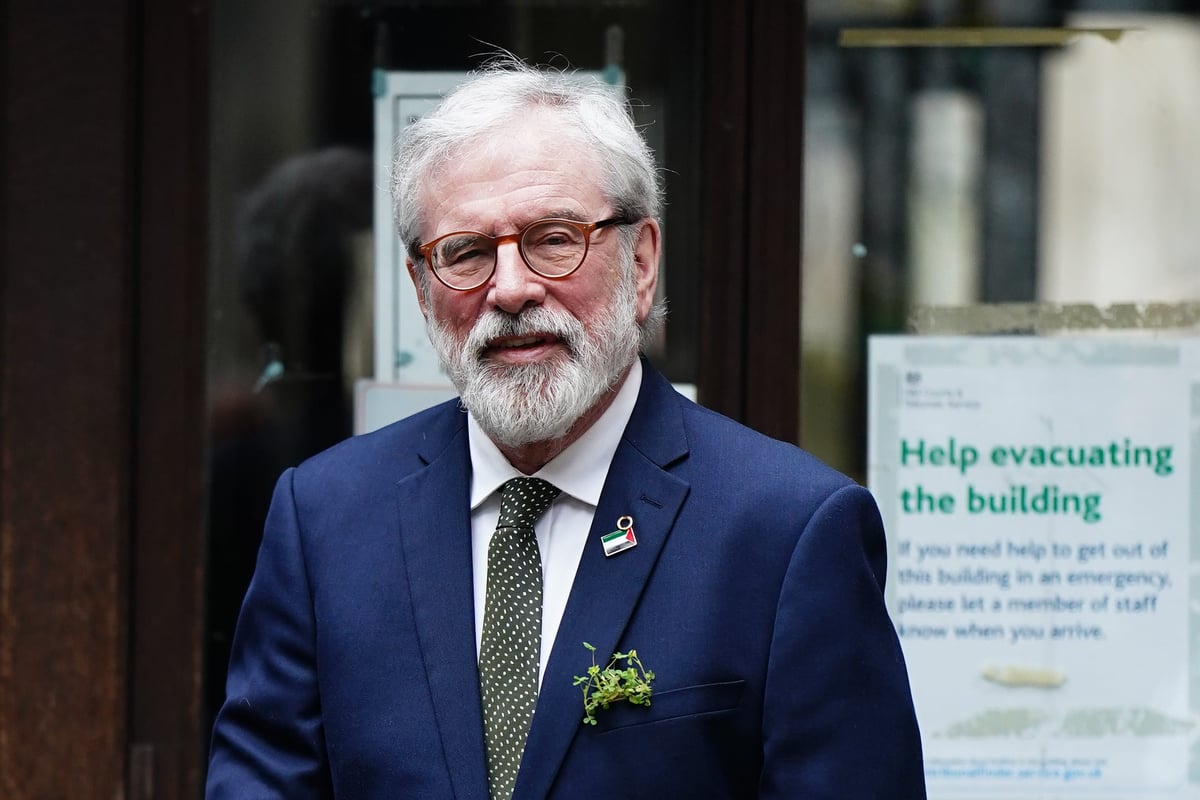 Northern Irish peace process given to British 'on a plate', Adams tells ...