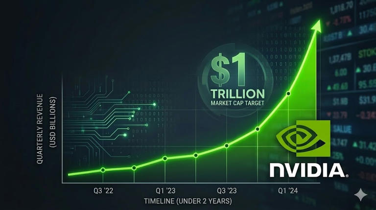 The brutal math of Nvidia's $1 trillion target: A 3x quarterly revenue ...