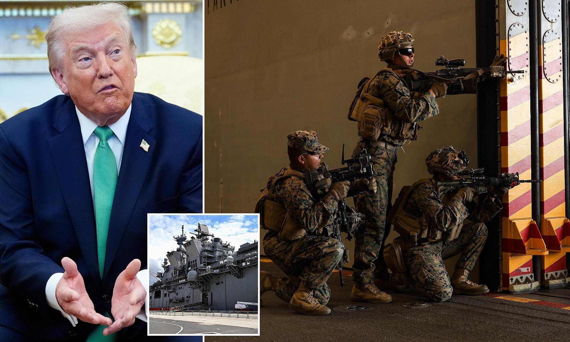 Trump says he's 'not afraid' of Vietnam-style ground combat in Iran