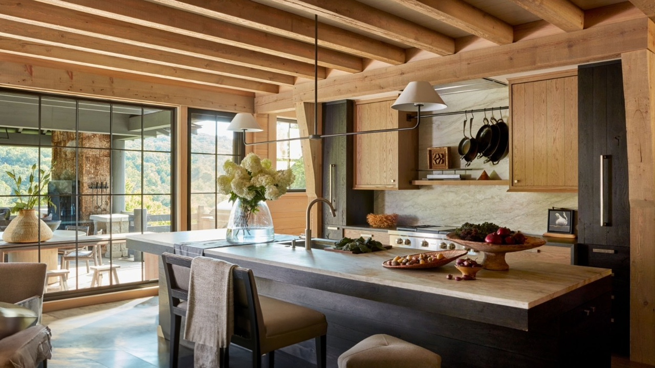 Touring a peaceful mountain retreat in North Carolina