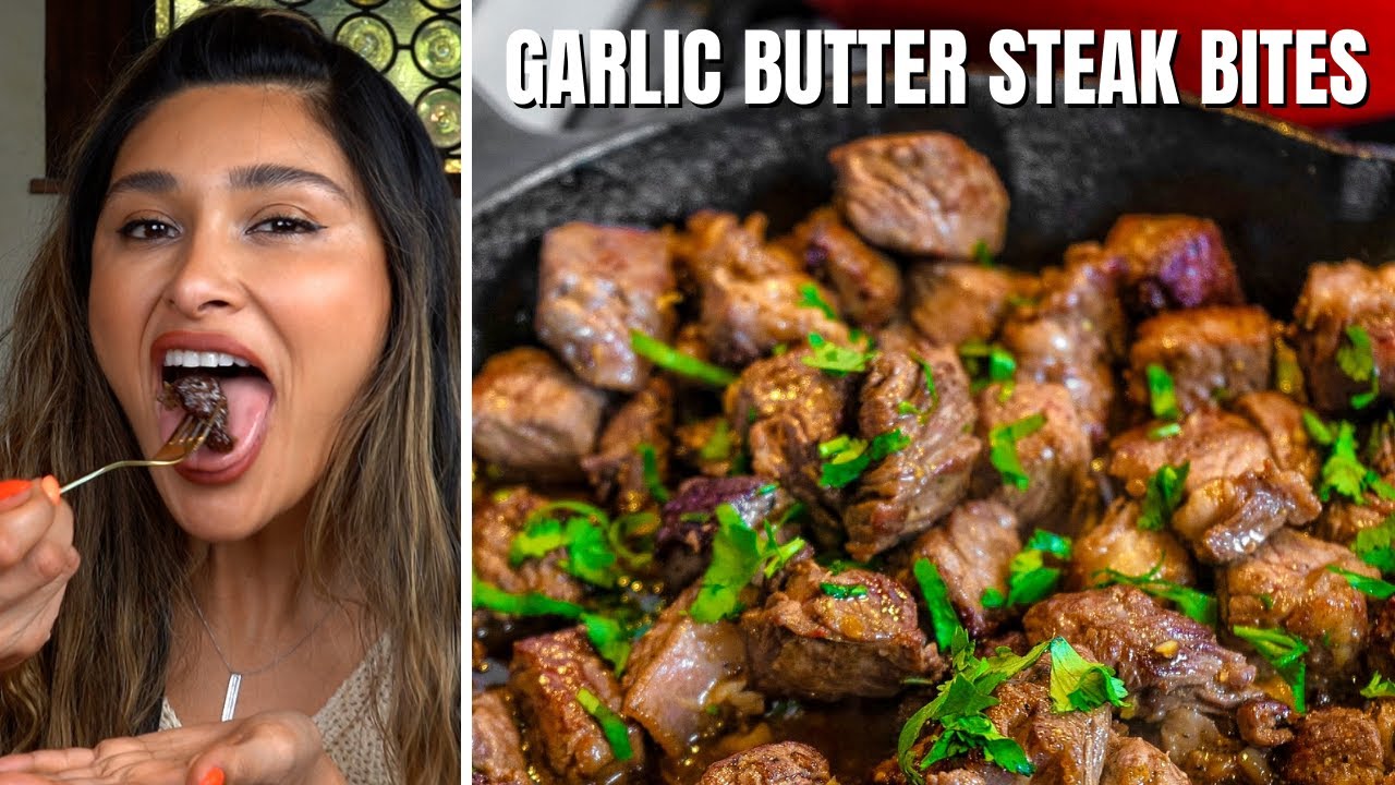 I lost 100lbs eating meals like this... garlic butter steak bites!