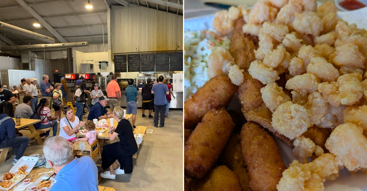 This North Carolina seafood spot at a farmers market has locals coming ...