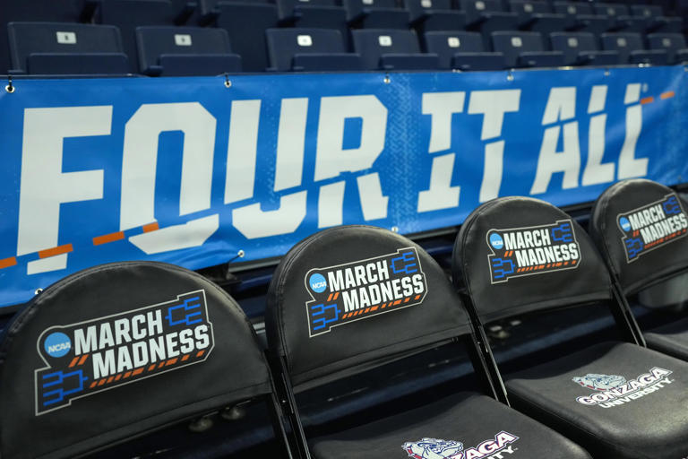 NCAA Tournament First Four basketball score predictions