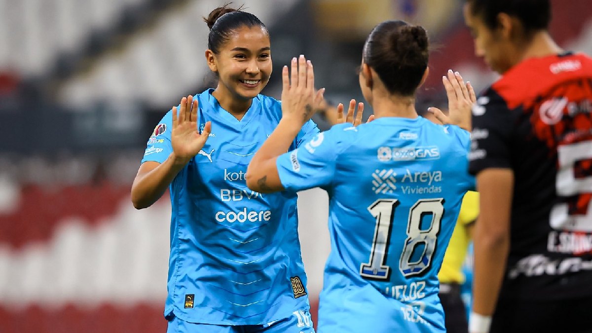 Nicole Pérez comanda la victoria de Rayadas con un golazo ante Atlas ...