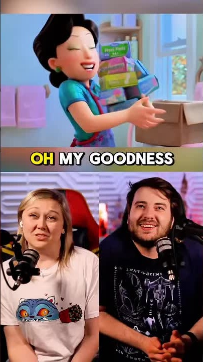That's embarrassing! 😱 Pixar's Turning Red reaction!