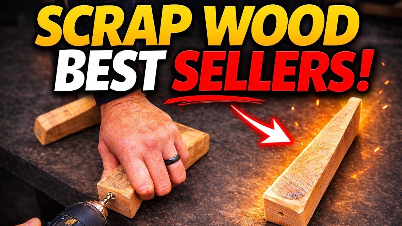 3 easy DIY scrap woodworking projects that sell - make money woodworking