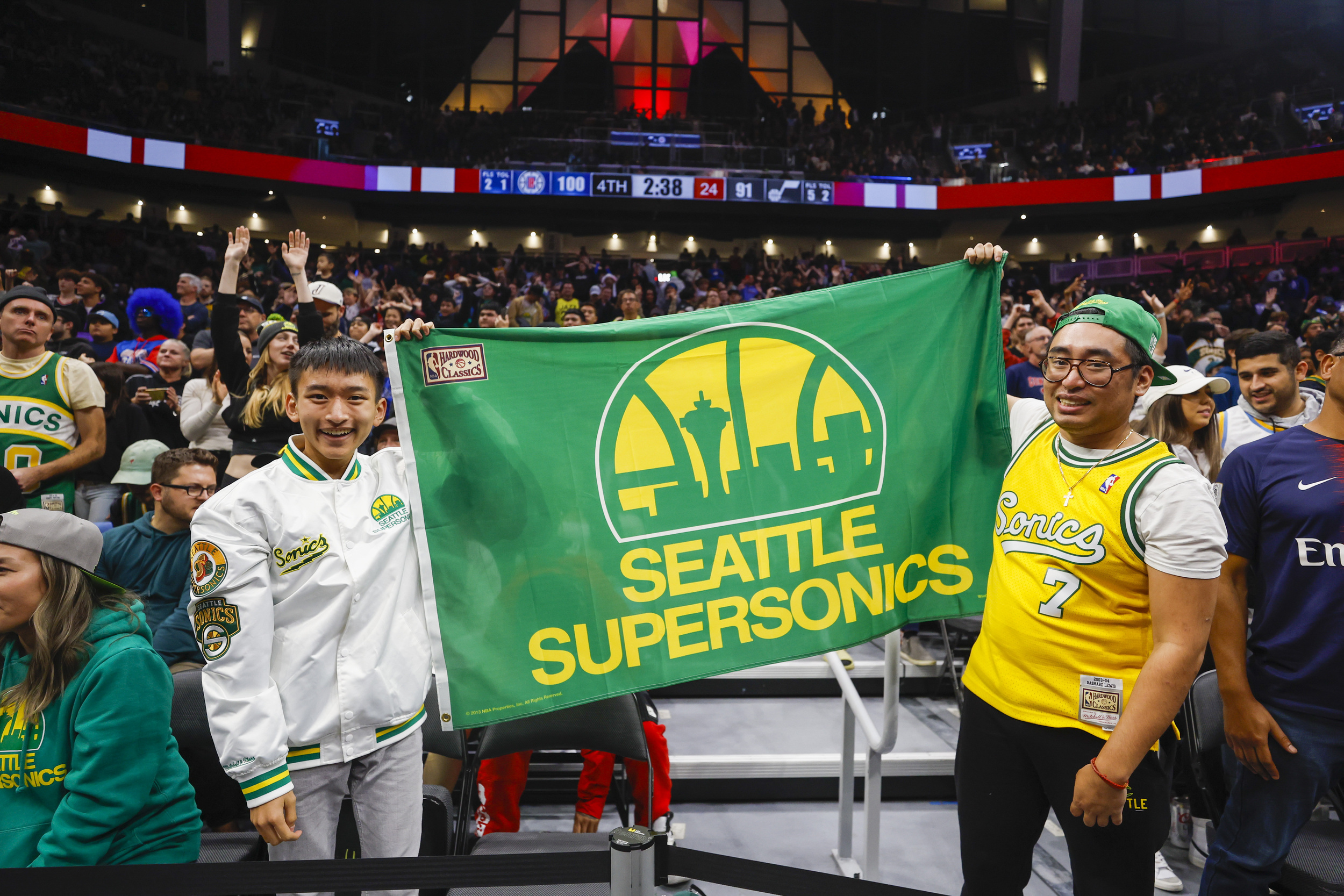 Supersonics name, history will return to Seattle if NBA expands