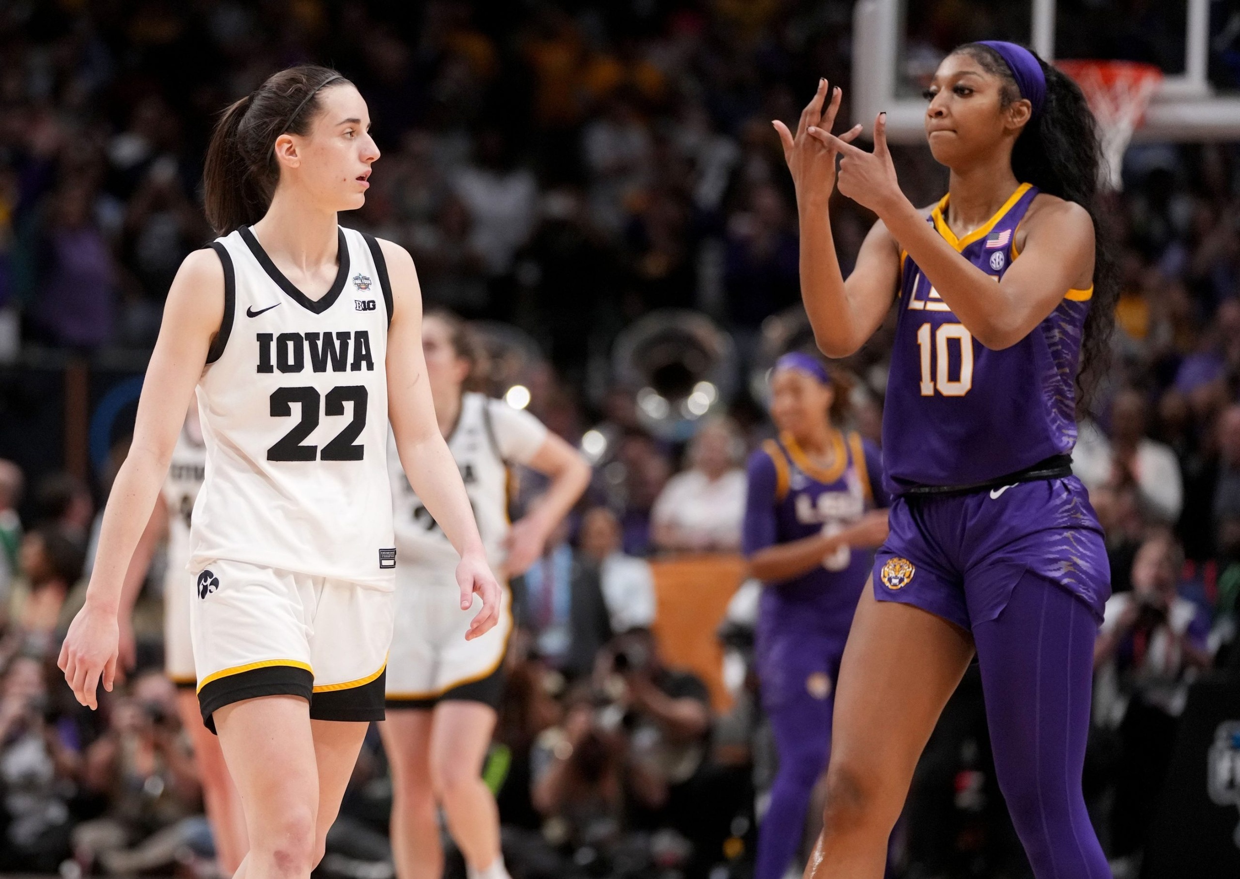 Caitlin Clark, Angel Reese personal rivalry reaches new heights