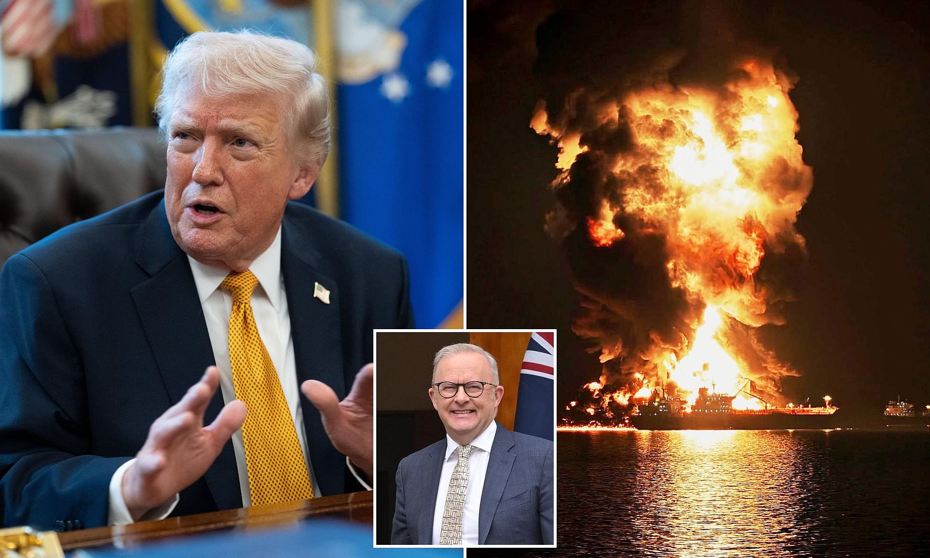 Trump calls out Australia as he unleashes against America's allies for ...