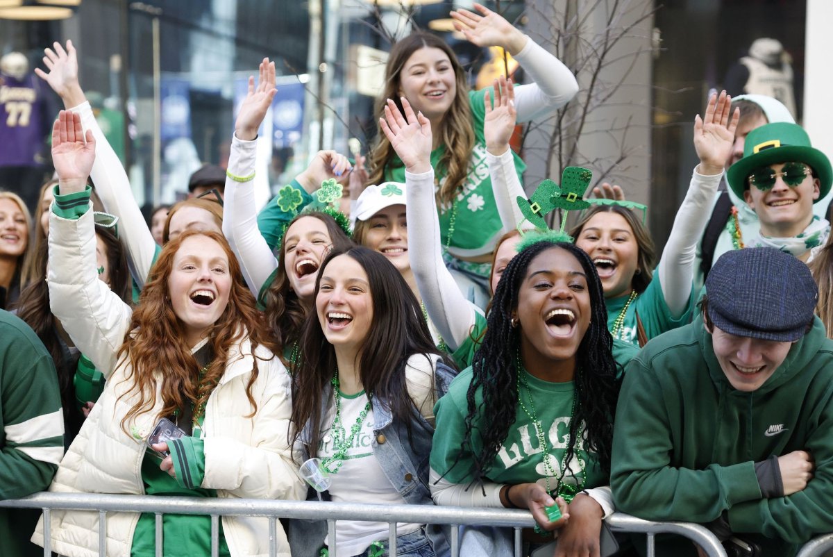 St. Patrick's Day parade comes to New York City