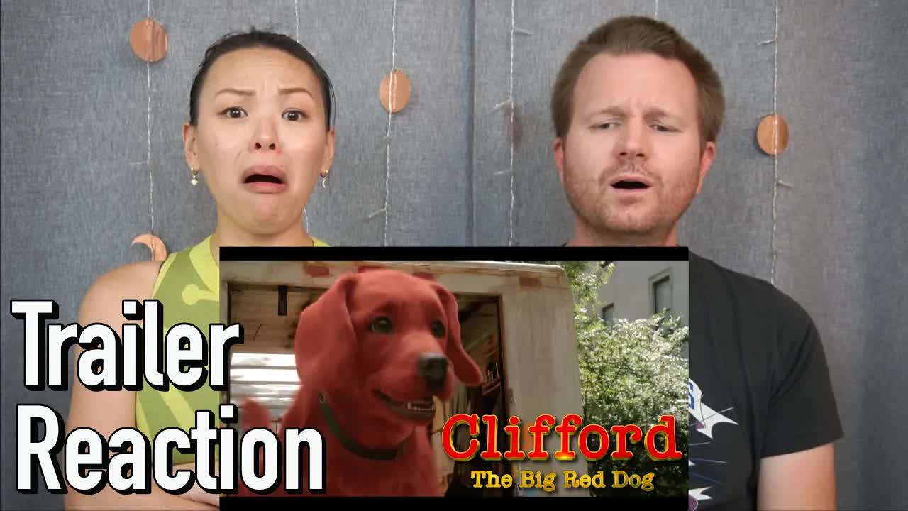 Clifford the Big Red Dog official trailer // reaction & review
