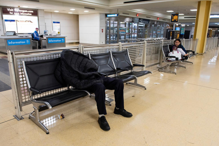Flight cancellations and delays continue after US storms dump snow in ...