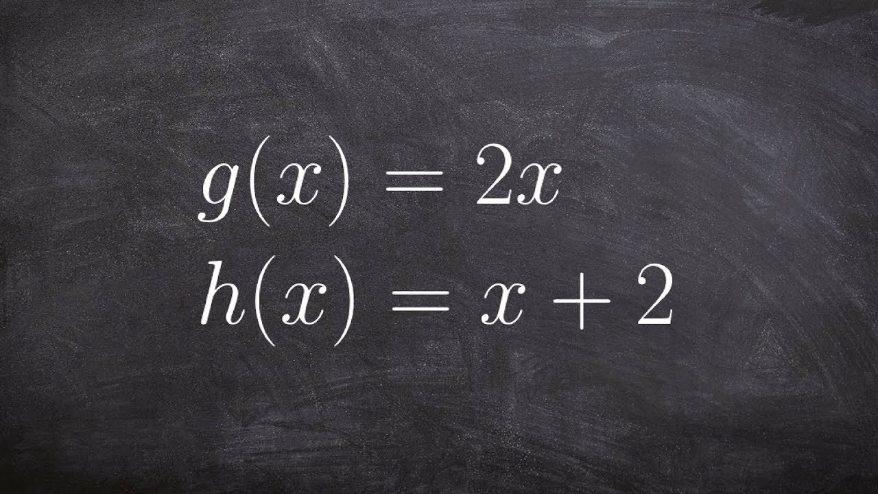 How to perform the composition of two linear functions